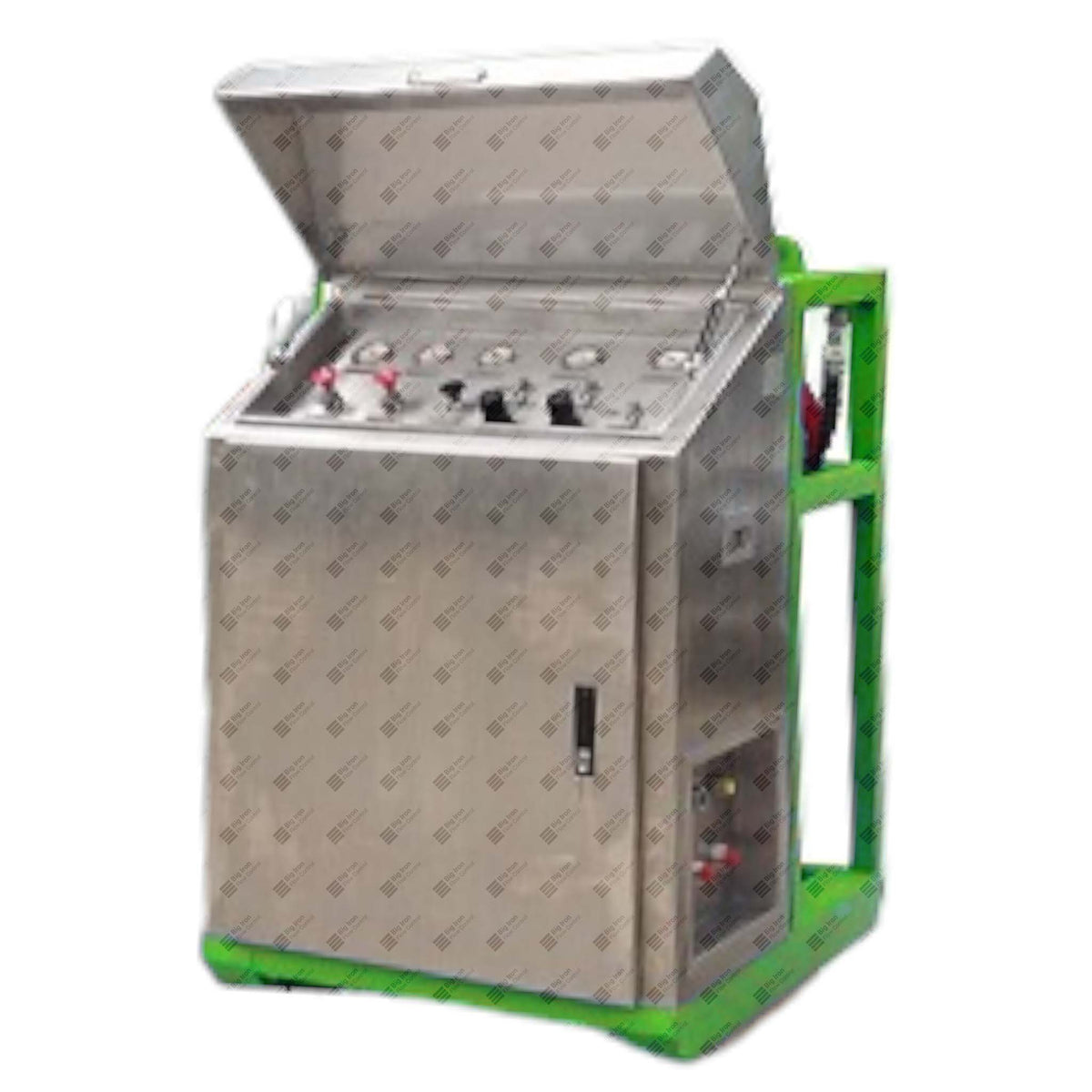 ESD Control Panel and System, 6000 psi Hydraulic, SS Panel, 2 Valves, – Big Iron Flow Control