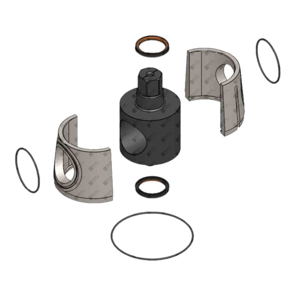 Plug Valve Repair Kit, Major, ANSON Premier LT, 3", Sour Service, NOE ...